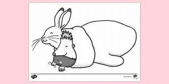 Hedgehog Colouring Sheets | twinkl.com.au