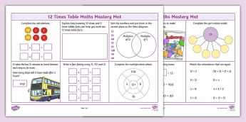 Maths Times Table Practice | Worksheets and Activities