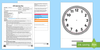 Use time to sequence events | Time | Measures | EYFS