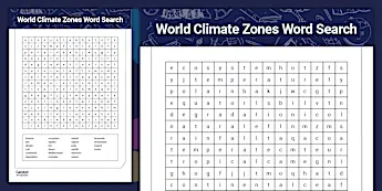 Climate Zones Geography | twinkl.co.uk