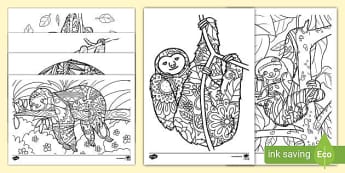 Rainforest and Jungle Colouring Ideas for Parents and Kids