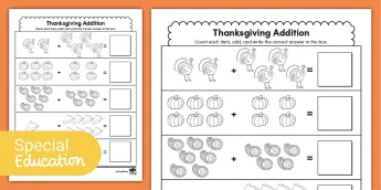 Simple Addition Worksheets | twinkl.com