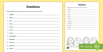 Emotions Activities | twinkl.co.uk