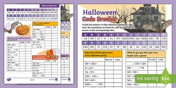 Halloween Code Breakers | twinkl.com.au