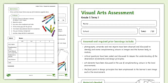 Grade 5 Art Worksheets And Resources- Twinkl South Africa