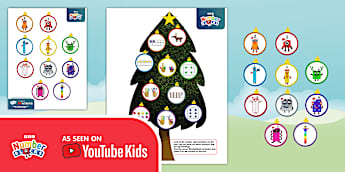 FREE Numberblocks Christmas Printable Activities for Kids
