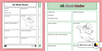 Mexico Worksheets | twinkl.com