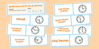 French Time Activities | twinkl.co.uk