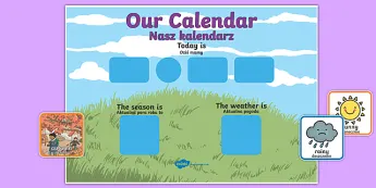 Daily Weather Calendars | twinkl.co.uk