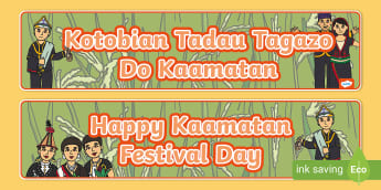 Gawai Festival & Tadau Kaamatan Malaysia Primary Resources