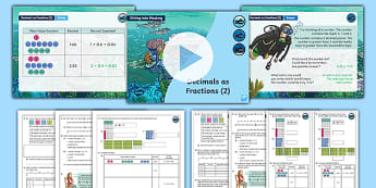 Year 5 Fractions and Decimals - Primary Resources - Twinkl