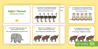 On Safari Maths Primary Resources, Safari, Numeracy, Maths