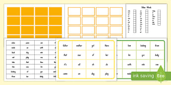Sight Words Years 0-2 NZ Teaching Resources - Twinkl