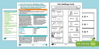 Multiplication Interventions | twinkl.com.au