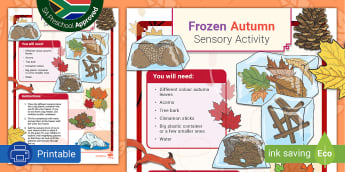 Sensory Play - Autumn - Autumn Resources for Early Years