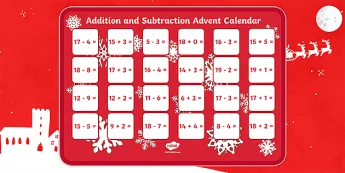 Mathematics Advent Calendar • Twinkl.com.au