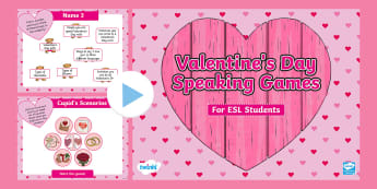 Valentine's Day ESL Worksheets - PDF - Pre-intermediate (B1)