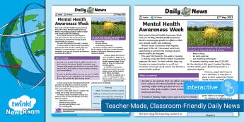 Daily News Reading - Reading - ESL - Twinkl Resources