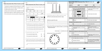 KS2 Maths Test Papers and Assessments - Primary Resources