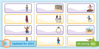 Displays, Visual Aids and Posters - Aladdin Traditional Tale