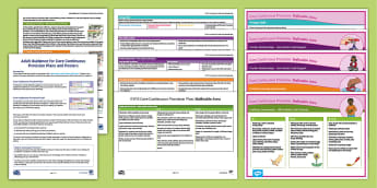 EYFS Continuous Provision Plan and Poster Packs(Ages 3-5)