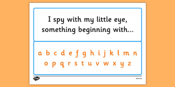 Language I Spy Activity • Twinkl.com.au