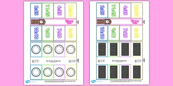 Time Writing Clocks | twinkl.co.uk