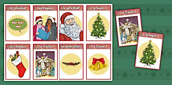 Christmas Vocabulary Flashcards | twinkl.com.au