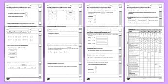KS2 Vocabulary, Punctuation & Grammar Techniques Resources
