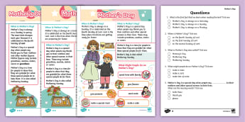 Mother's Day | Worksheets & Crafts | KS1 - Twinkl