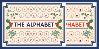 Botanical Alphabets | twinkl.ca