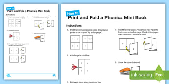 Phonics Stories Printable - Phonics Books - Reception & KS1