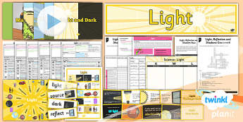 Light - Year 3 Science Resources - Twinkl