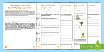Year 3 Spelling Printables | Twinkl Parents 7-8 - Twinkl