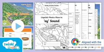 'ay' Sound Phonics Resources | twinkl.co.uk