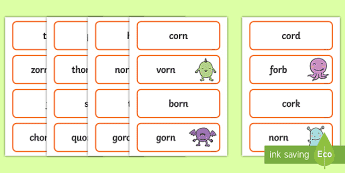 Alien Word Cards | twinkl.co.uk