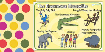 The Enormous Crocodile Early Years (EYFS) - Story Book, Reading