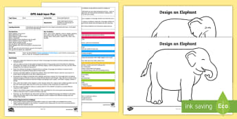Elmer - David McKee Lesson Plans and Ideas Early Years (EYFS) - Pr