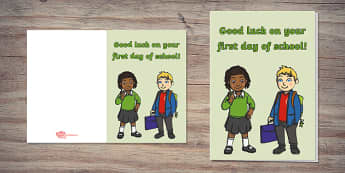 Printable Back to School Cards | Twinkl Party - Twinkl
