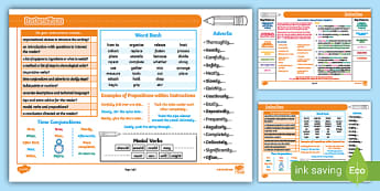 Writing Instructions | Instruction Examples | KS2 Resources