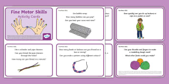 Fine Motor Skills | KS1 Children's Worksheets | UK Resources