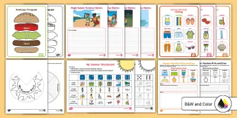 Summer Literacy Packs | twinkl.com