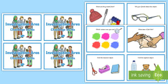 Investigation Area Early Years (EYFS) - Twinkl