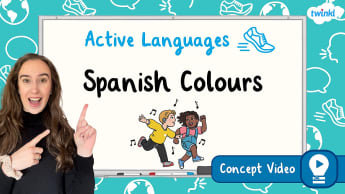 Colours | KS1 Spanish - Twinkl