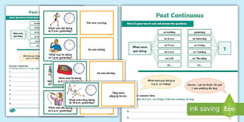 Past Simple VS Past Continuous | ESL Grammar Activities