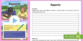 Report Writing For 5th and 6th Class | Twinkl Ireland