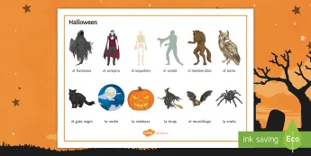 Halloween Word Mats | twinkl.com.au