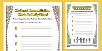 Reconciliation Week Activities for Students | Twinkl