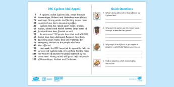 DEC Appeal: Cyclone Idai - Twinkl NewsRoom - Twinkl