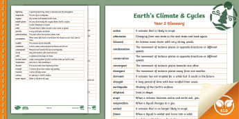Year 3 | Earth's Climate & Cycles | Eco Adventurers